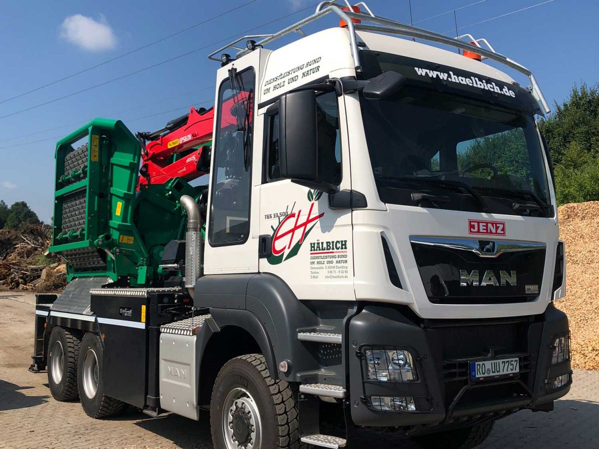 JENZ Chippertruck Hacker - Hälbich